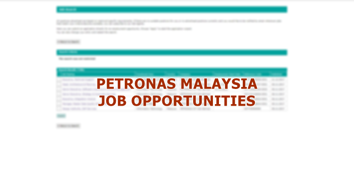 Petronas Job Openings 2025 - Malaysia OFW